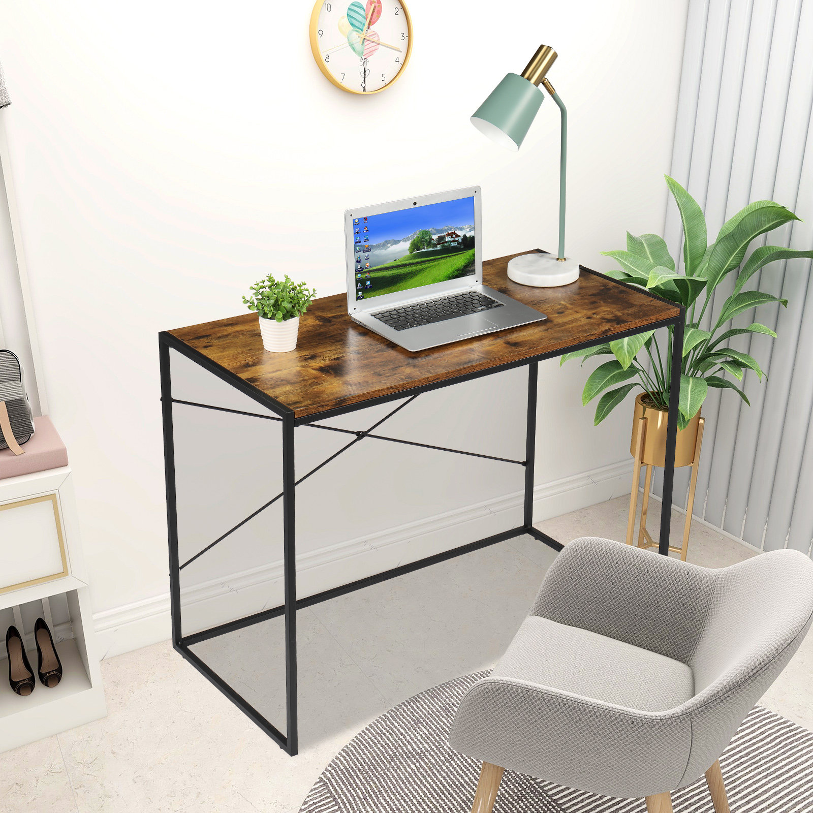 Inbox Zero 39.3" MDF Home Office Use Computer Desk | Wayfair