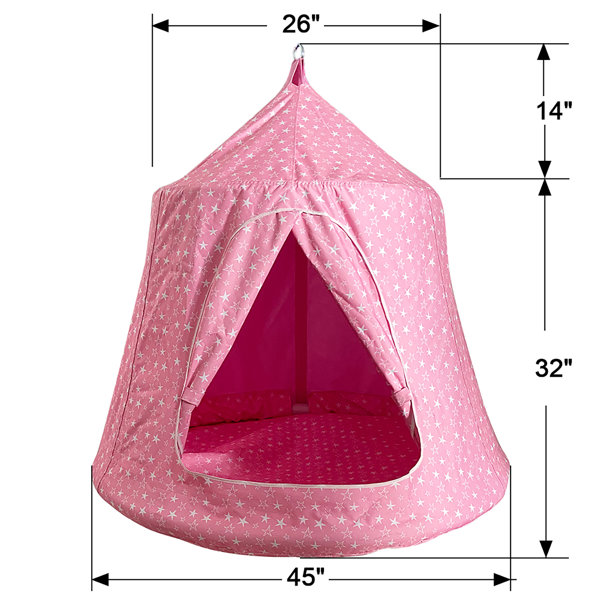 Kids-hanging-tent-chair | Wayfair