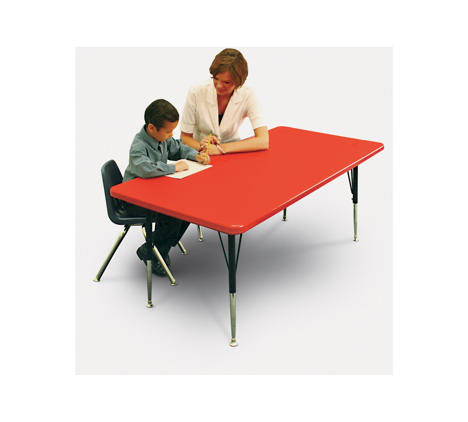 Correll, Inc. Adjustable Height Rectangular Activity Table & Reviews | Wayfair