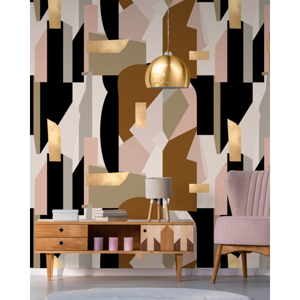 Mind The Gap The Art Of Abstract Roll Wallpaper | Perigold