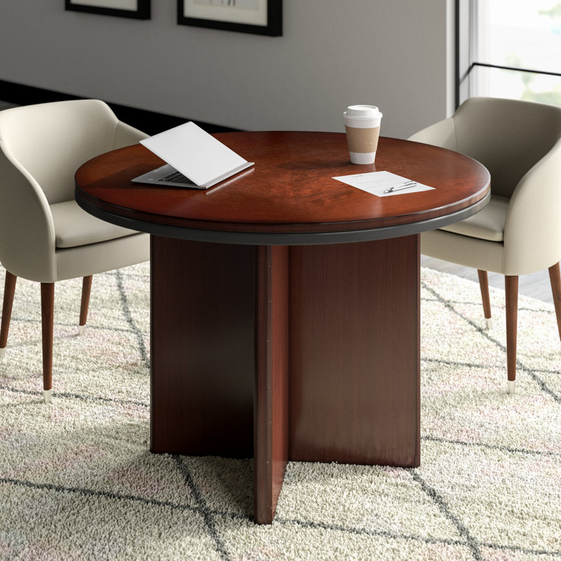 Mayline Corsica Circular Conference Table | Wayfair