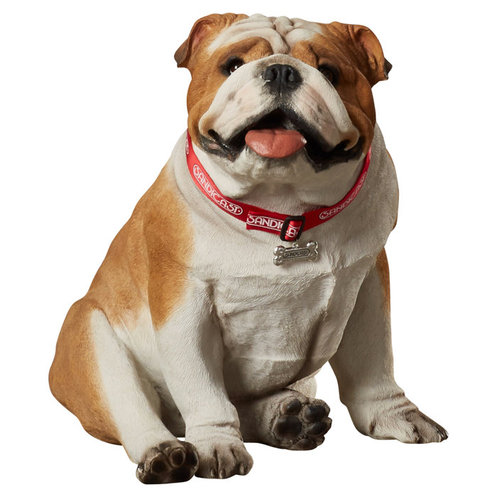 Red Barrel Studio® Large Bulldog Figurine & Reviews | Wayfair