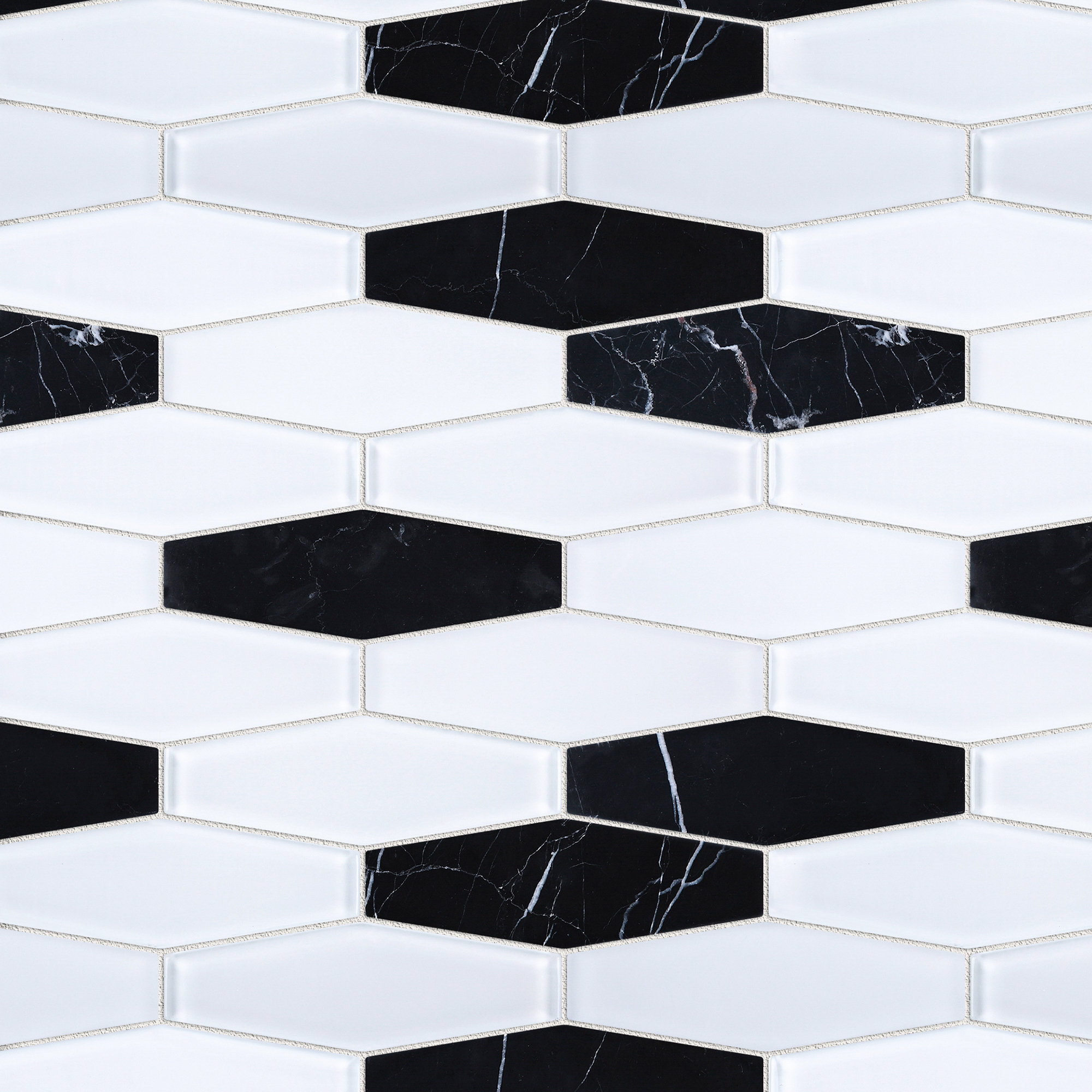 Supreme Tile Fusion 2" x 6" Mosaic Wall Tile | Wayfair