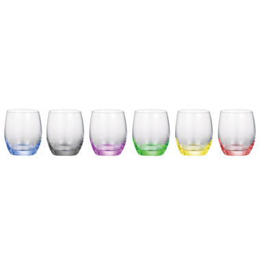 David Shaw Silverware Rainbow Glass Table Vase | Wayfair