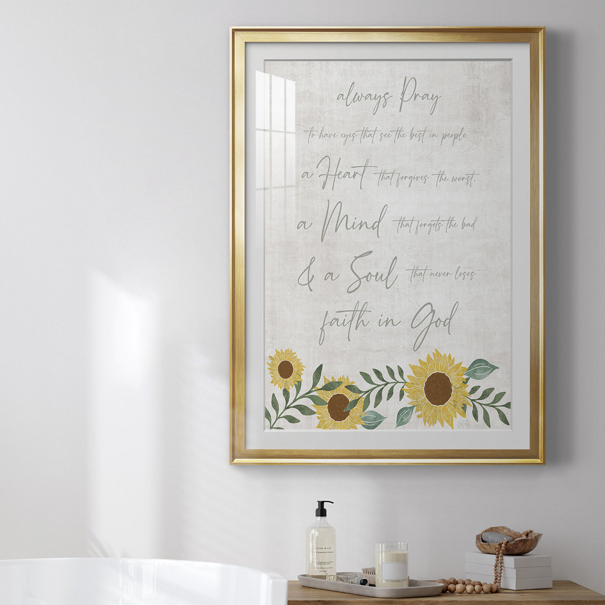 Red Barrel Studio® Always Pray - Picture Frame Textual Art | Wayfair