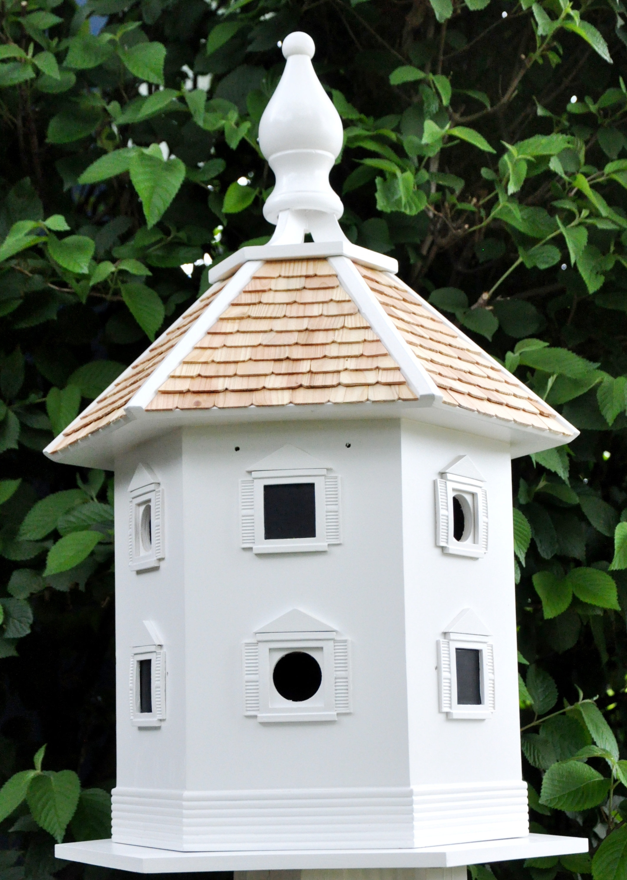 Home Bazaar Signature Series Danbury DoveCote 30 in x 19 in x 17 in Purple Martin House ...