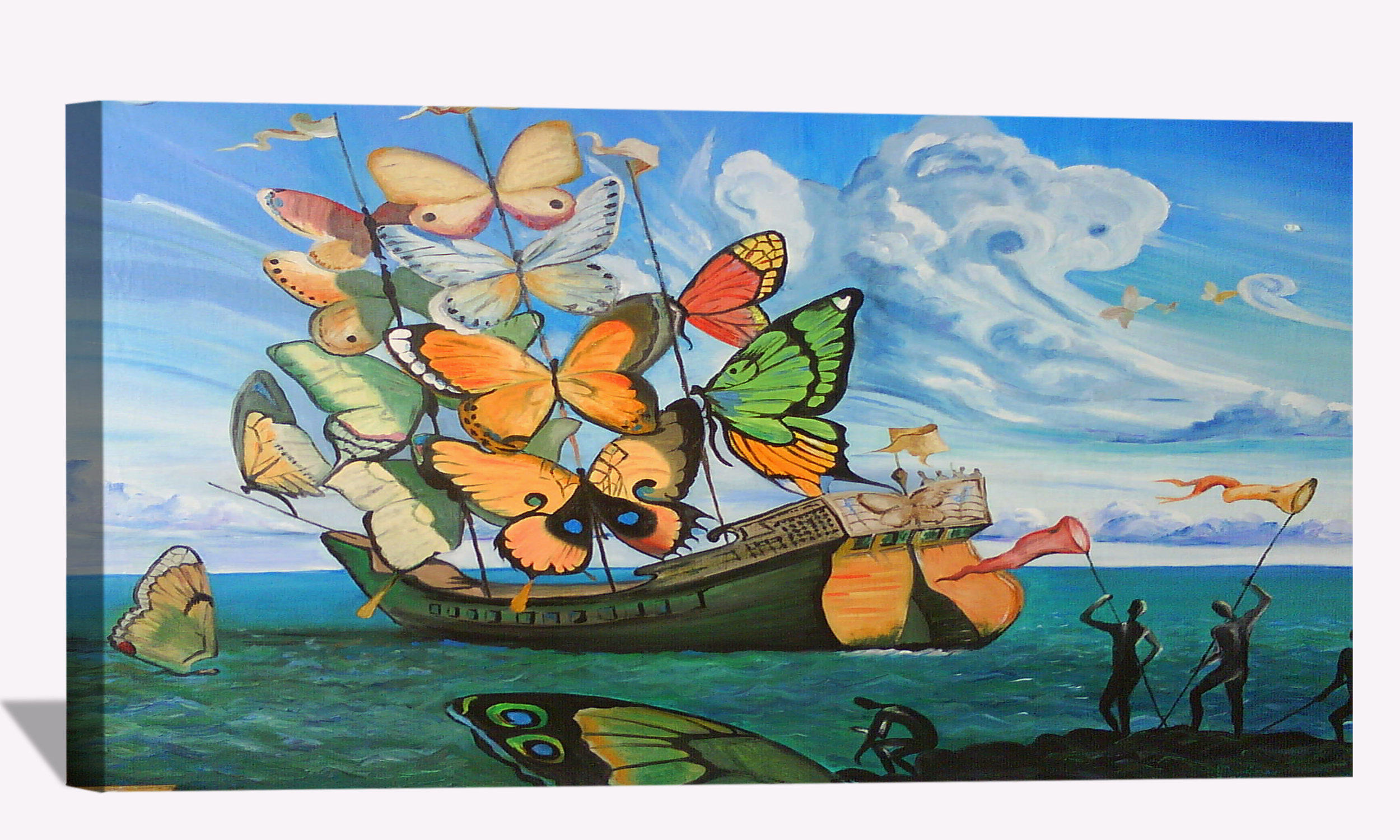Vault W Artwork Kush Wall Art Departure Of The Winged Ship by Vladimir ...