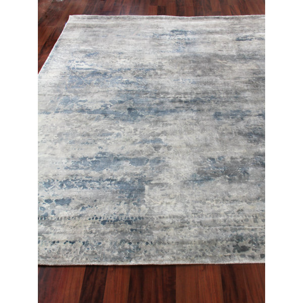 Exquisite Rugs Cassina Hand Loomed Area Rug in Sky Blue | Perigold