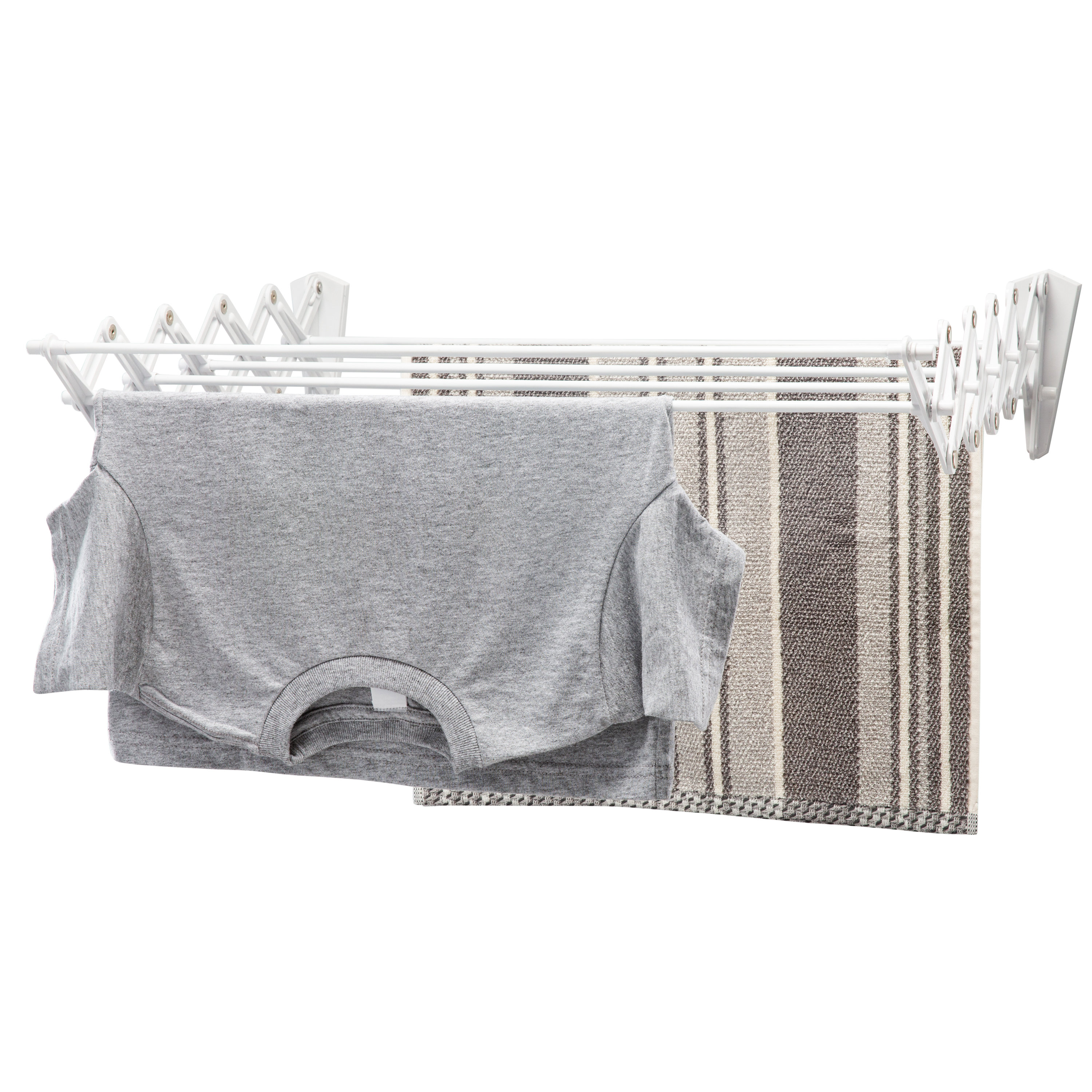Woolite Wall-Mounted Drying Rack | Wayfair