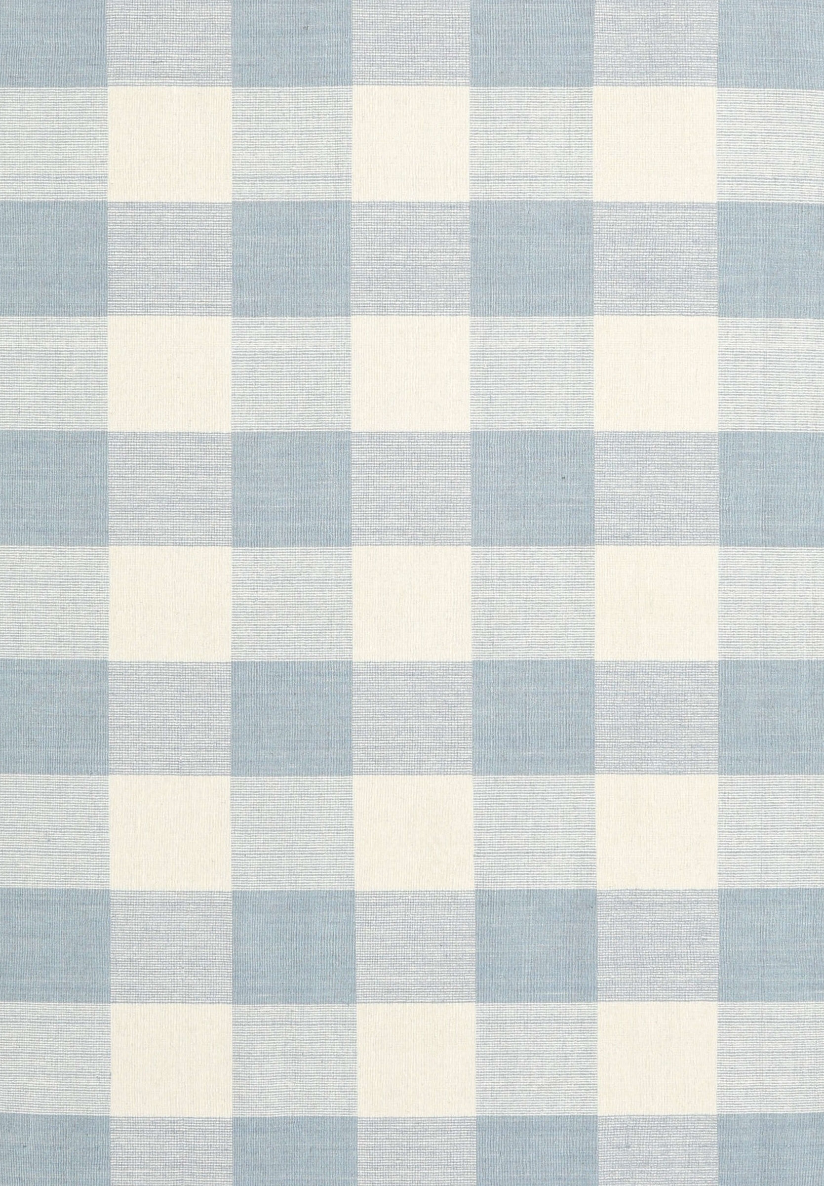 East Urban Home Plaid Blue/White Area Rug | Wayfair