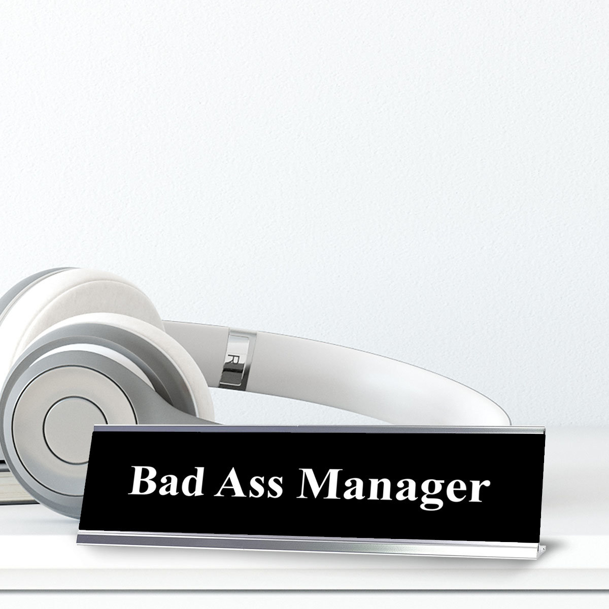 Signs ByLITA Bad Ass Manager Office Desk Sign | Wayfair
