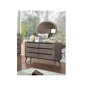 George Oliver Chilhowee 6 Drawer 58'' W Double Dresser with Mirror ...