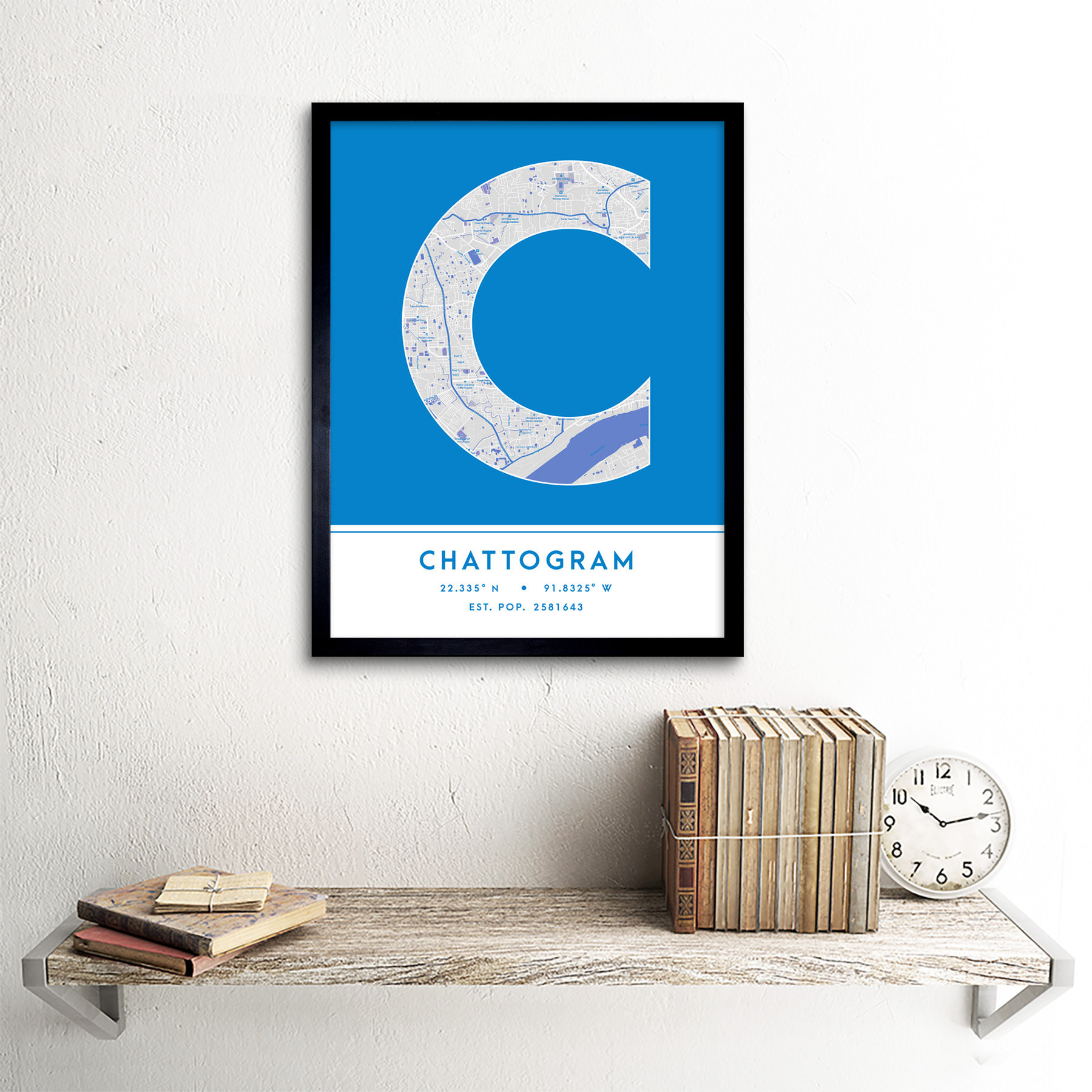 Wee Blue Coo Chattogram City Map Chattogram Bangladesh City Map ...