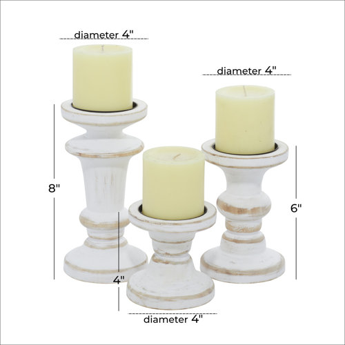 Three Posts™ Candlestick Holder Set & Reviews | Wayfair