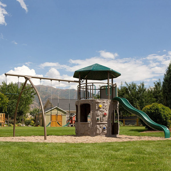Lifetime Adventure Tower Swing Set & Reviews | Wayfair