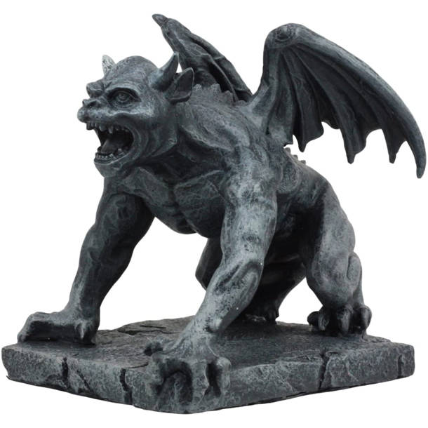 Winston Porter Gargoyle Crouching on Ledge Wall Décor | Wayfair