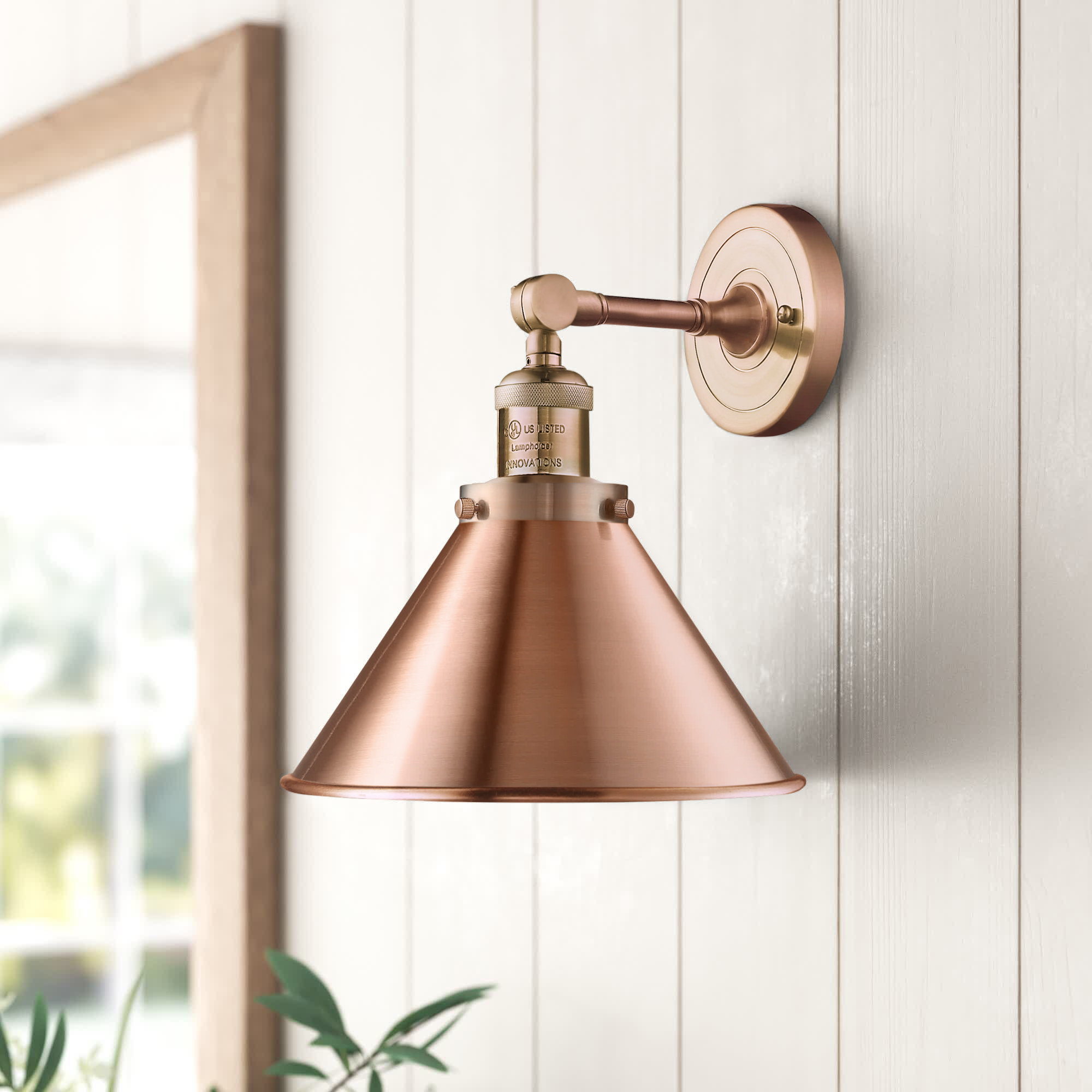 Laurel Foundry Modern Farmhouse Paylor Armed Sconce & Reviews | Wayfair