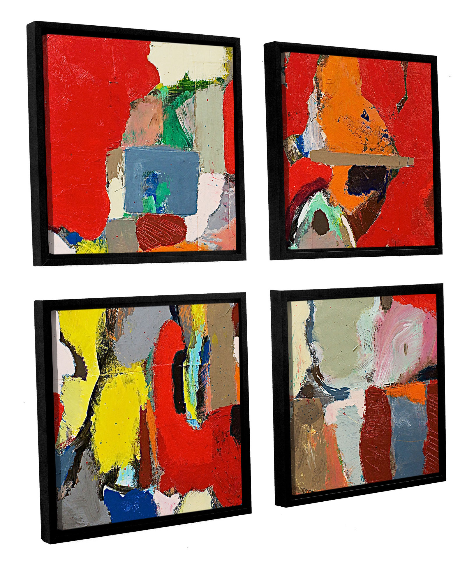 Brayden Studio® Allan Friedlander - 4 Piece Print on Canvas | Wayfair