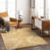 Foundry Select Khlani Kaja Southwestern Yellow Shag Area Rug | Wayfair