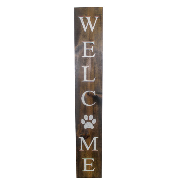 Outdoor-welcome-sign | Wayfair