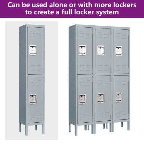 Dsarui 2 - Tier 2 - Section 12.01'' Wide Gym Locker | Wayfair