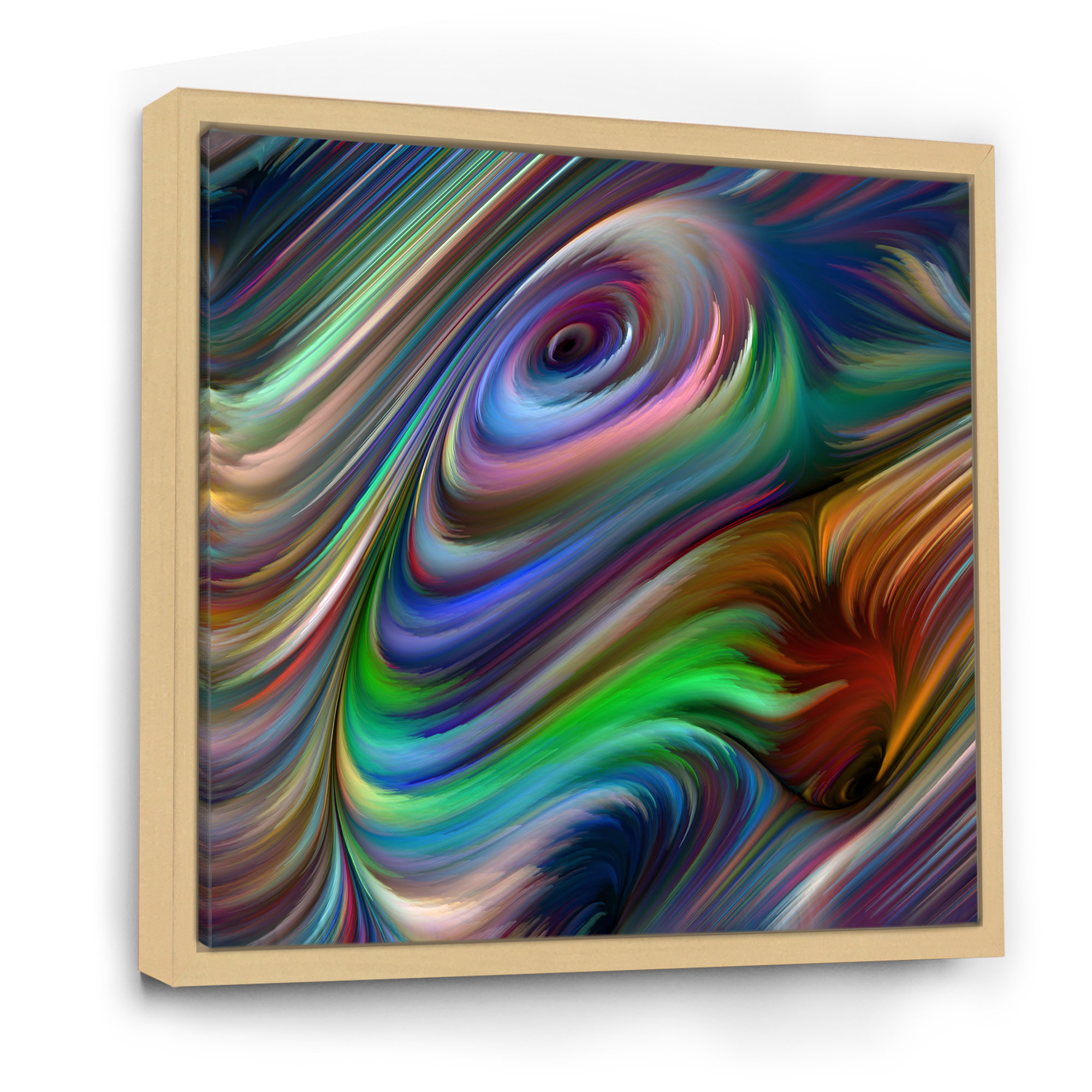 Wrought Studio Colorful Living Liquid Art - on | Wayfair