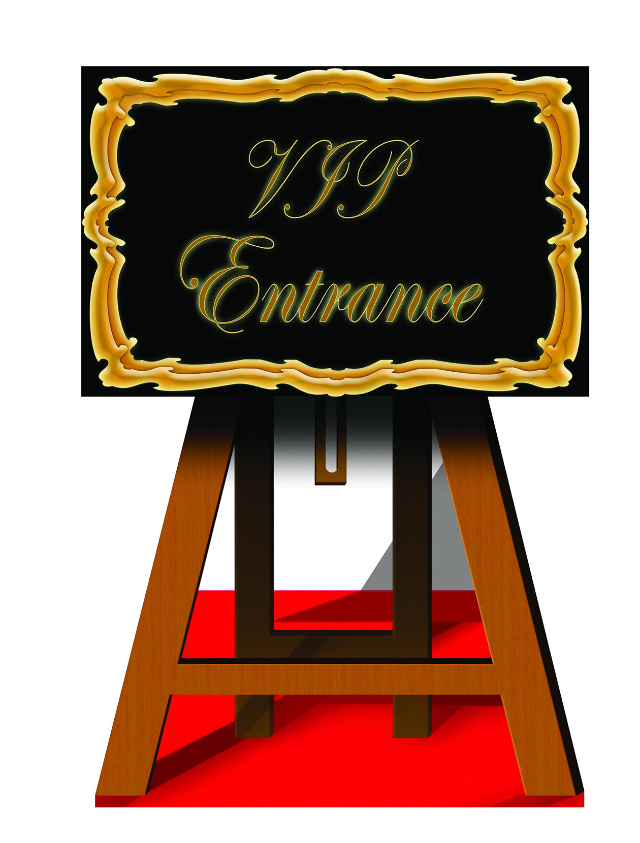 Star Cutouts VIP Sign Cardboard Standup | Wayfair