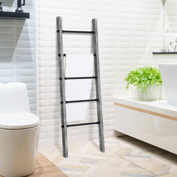 Gracie Oaks 58.85'' Tall Blanket Ladder & Reviews | Wayfair