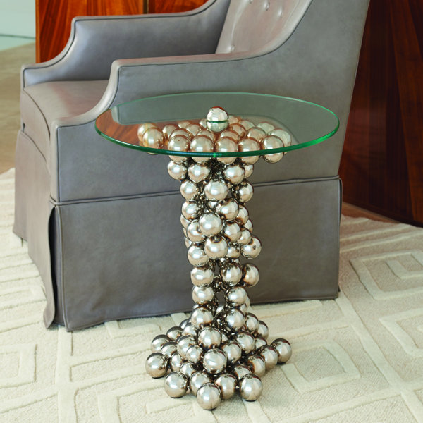 Global Views Sphere Table-Nickel & Reviews | Wayfair