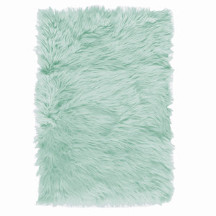 Wayfair | Green Shag Area Rugs You'll Love in 2022