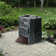 Algreen 94 Gal. Plastic Outdoor Stationary Composter with Latching Lid ...