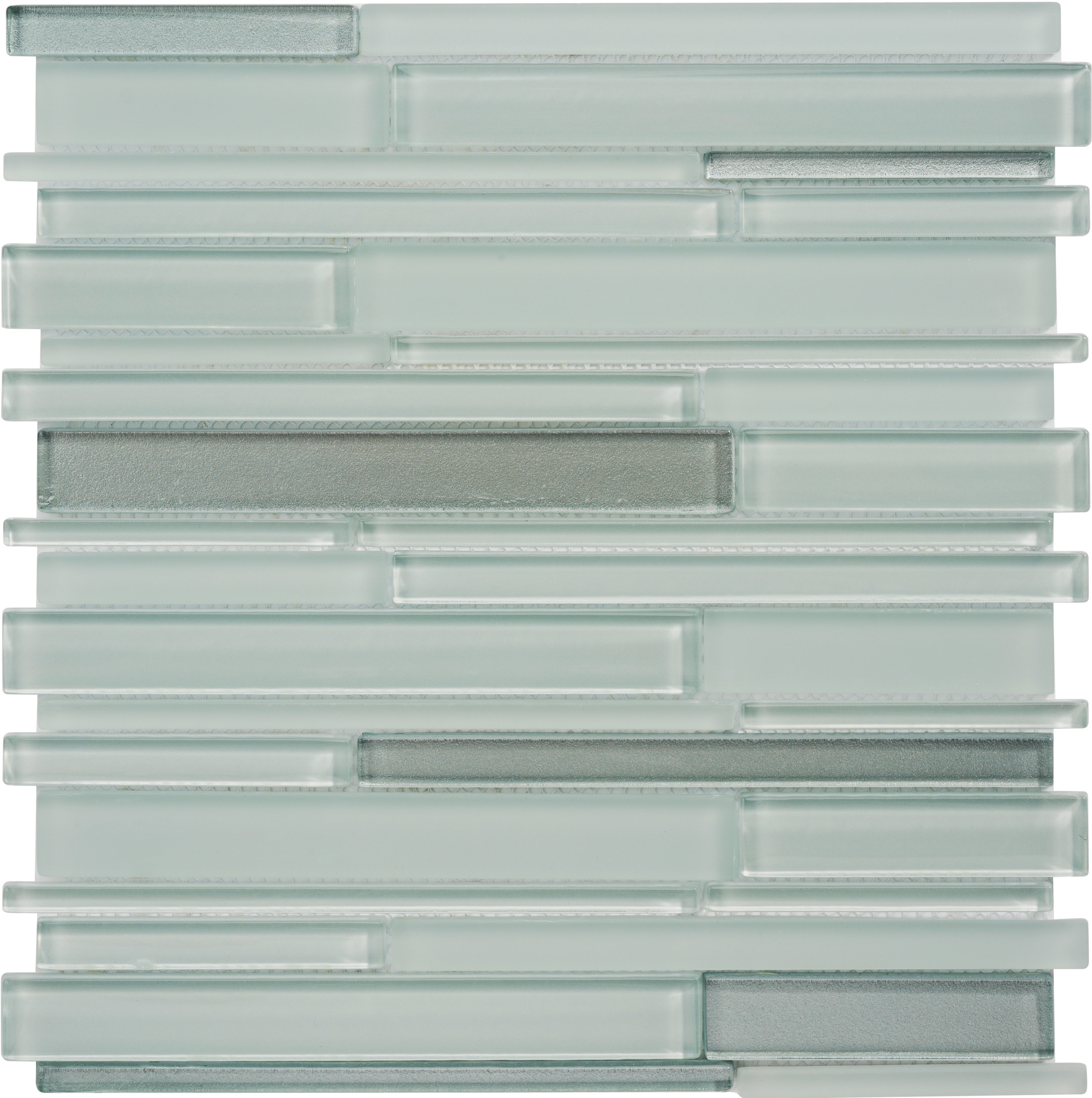 MatrixStoneUSA Simply 12" x 13" Glass Linear Wall Tile & Reviews | Wayfair