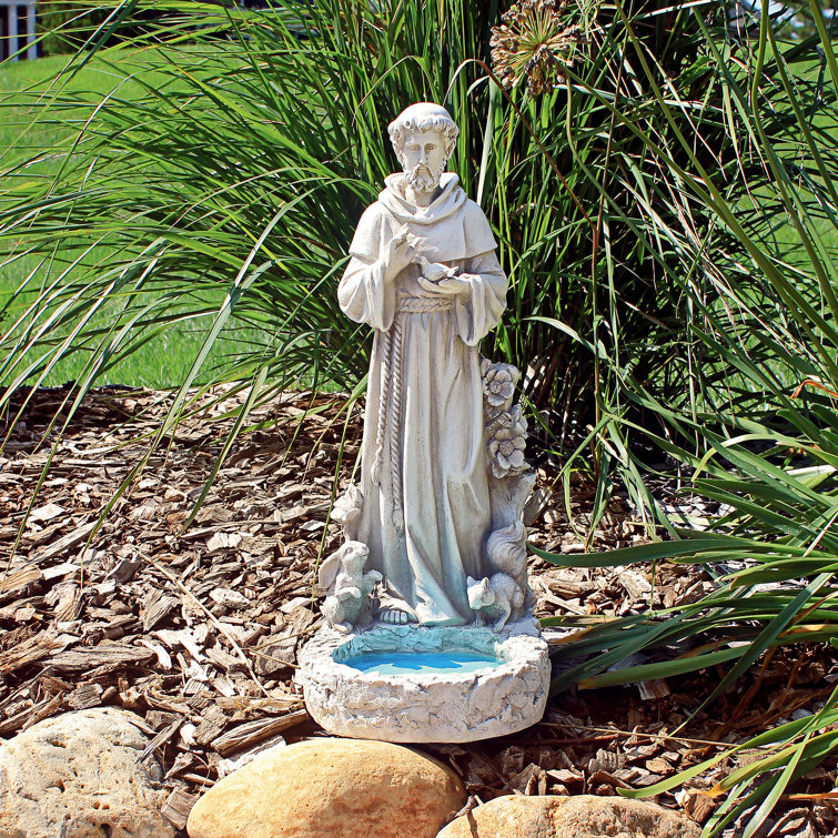 Design Toscano St. Francis Garden Pool Statue & Reviews - Wayfair Canada