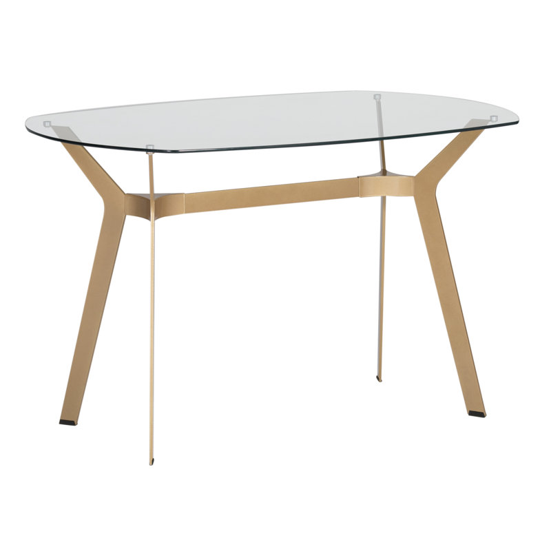 Archtech Modern Glass Desk & Reviews | AllModern