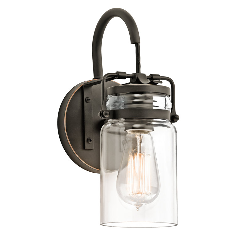 Greyleigh™ Sue 1 - Light Dimmable Armed Sconce & Reviews | Wayfair