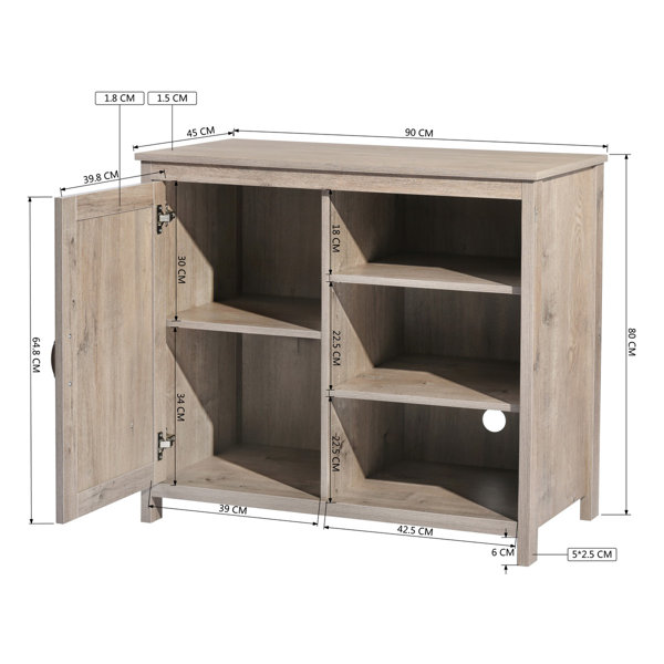 Fernleaf Monroe 90Cm Wide Sideboard | Wayfair.co.uk