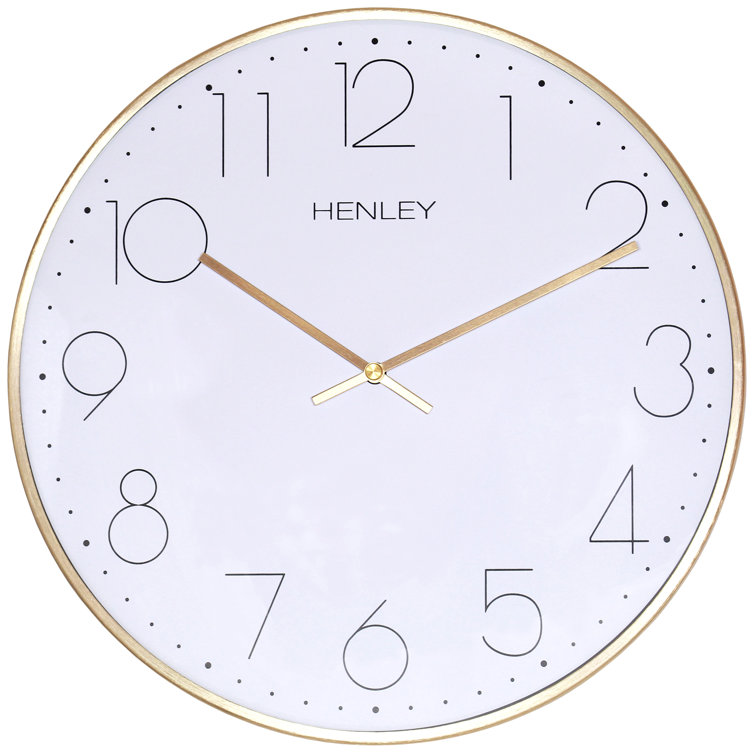 Henley Cheltenham 40cm Wall Clock & Reviews | Wayfair.co.uk