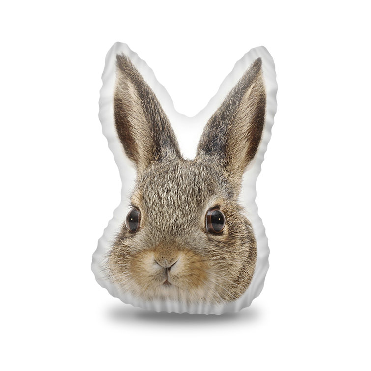 LiLiPi Rabbit Throw Pillow | Wayfair