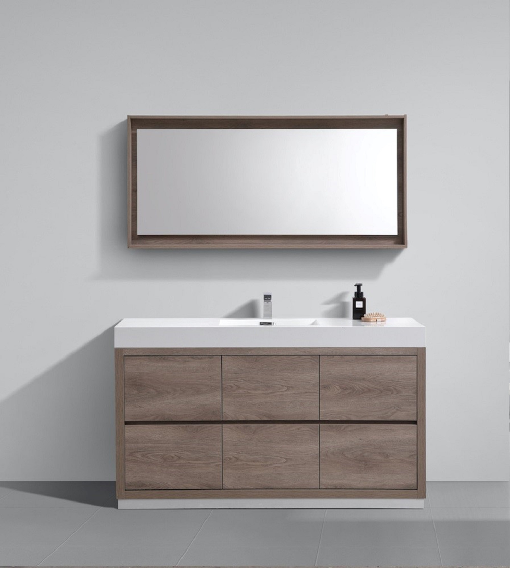 Latitude Run® Bryian 59" Single Bathroom Vanity Set | Wayfair