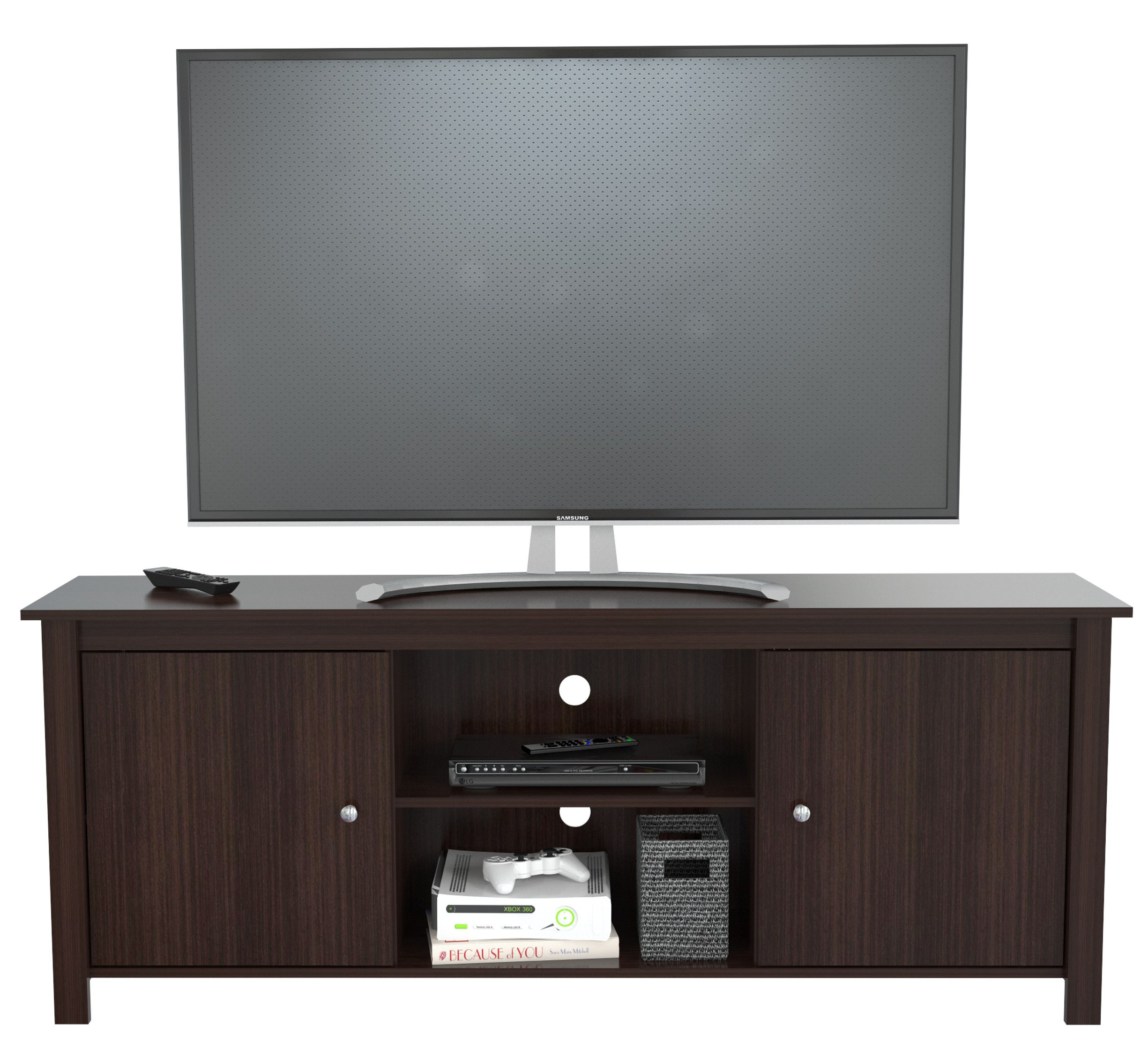 Latitude Run® Imane Solid Wood TV Stand for TVs up to 70" | Wayfair