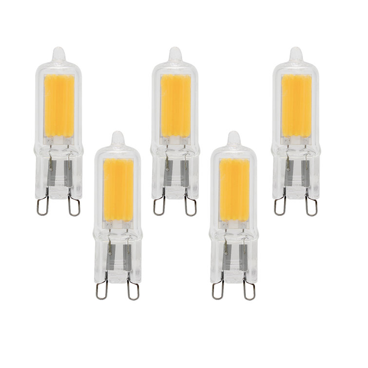 Symple Stuff 2W G9 LED Capsule Light Bulb (Set of 5) | Wayfair.ie