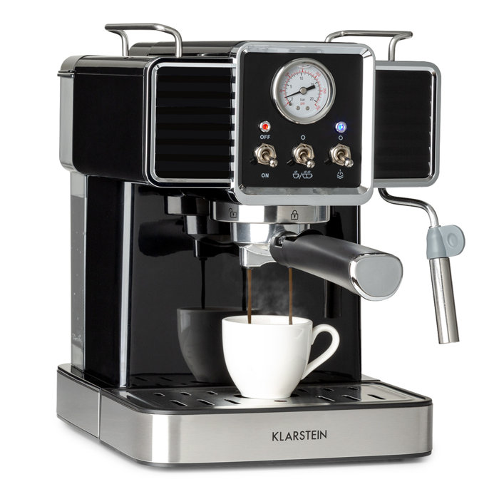 Klarstein Gusto Classico Espresso & Coffee Machine | Wayfair.co.uk