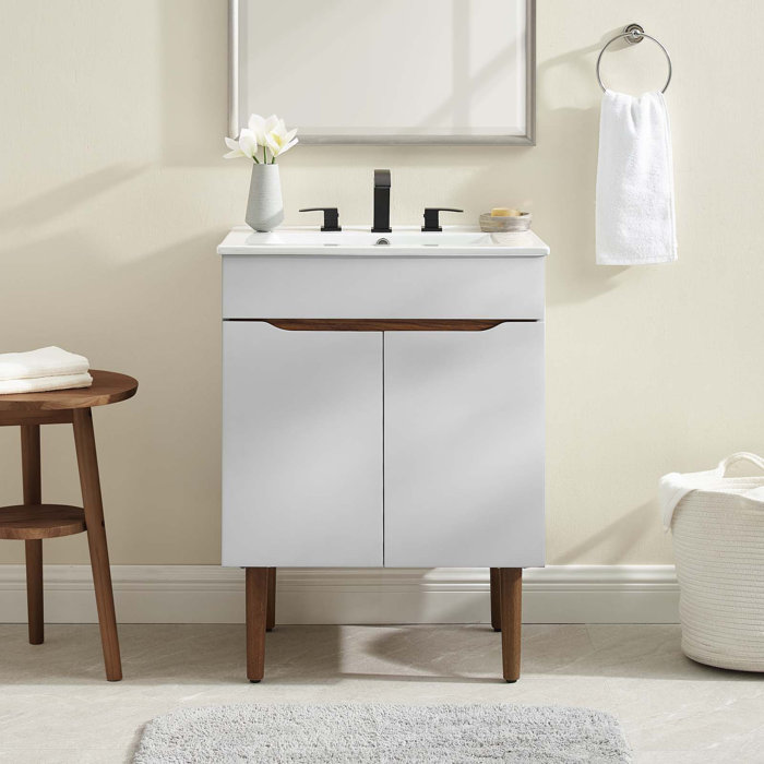 Wrought Studio Infiled 23.5" Single Bathroom Vanity & Reviews | Wayfair
