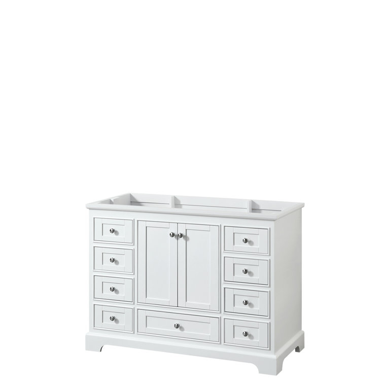 Wyndham Collection Deborah 48" Single Bathroom Vanity Base Only ...