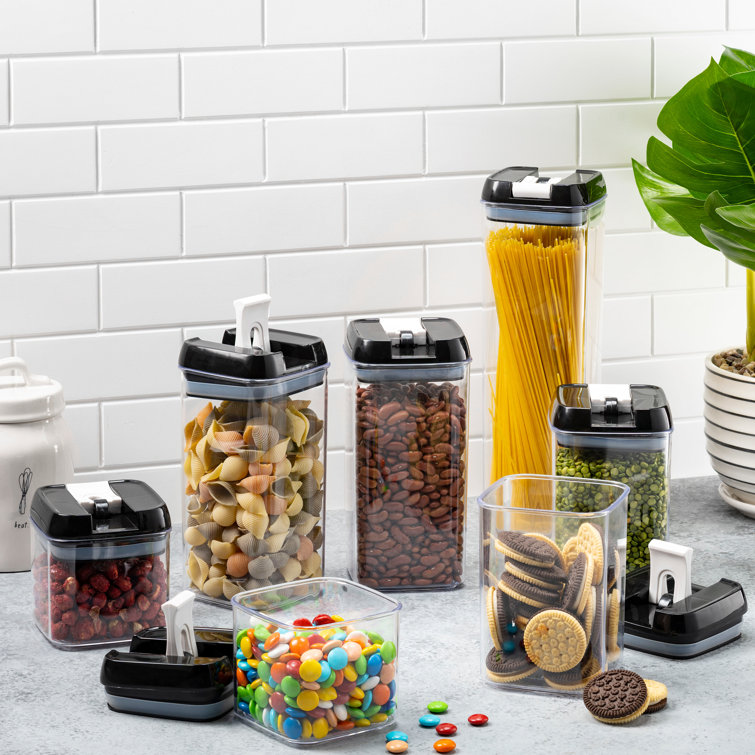 Prep & Savour Airtight 7 Piece Kitchen Canister Set & Reviews | Wayfair
