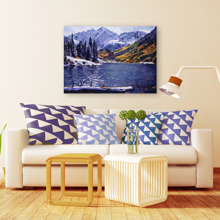 Trademark Art Rocky Mountain Solitude by David Lloyd Glover - Print on ...