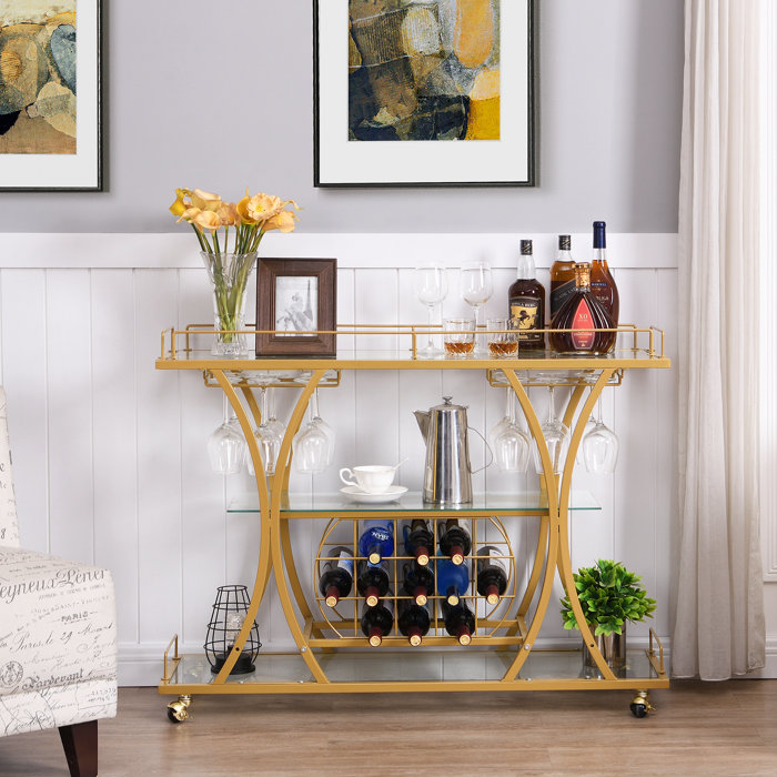 Etta Avenue™ Forbin Bar Cart & Reviews | Wayfair
