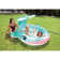 Intex 57440EP 79" x 77" x 36" Inflatable Whale Spray Kiddie Pool for ...