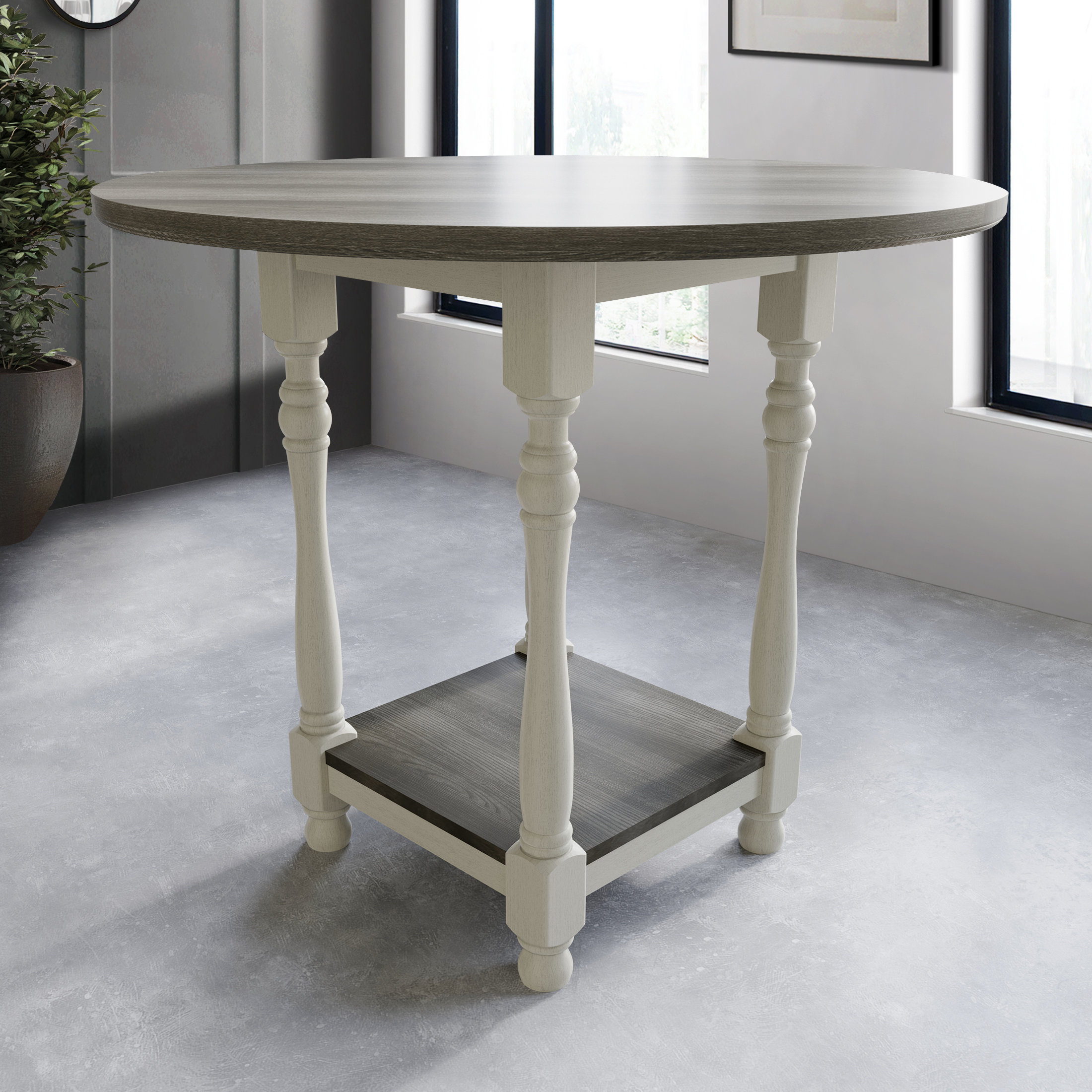 CasePiece 42" Round Counter Height Dining Table | Wayfair