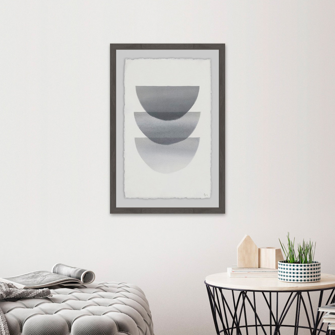Ivy Bronx Dark Shades by Eyre Tarney - Picture Frame Painting | Wayfair